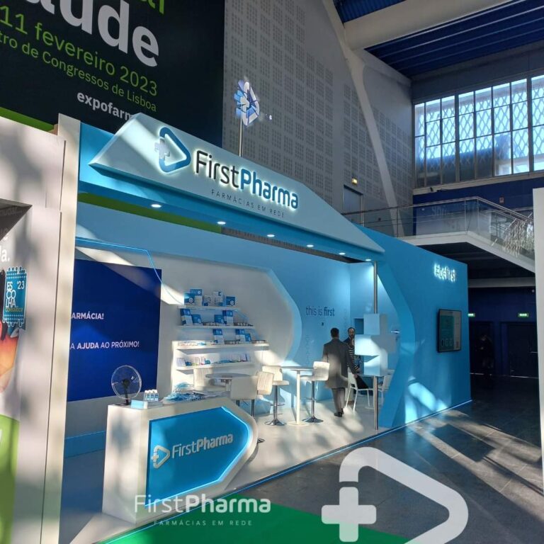 Stand para a Firstpharma na Feira Expofarma 👀 - RSB